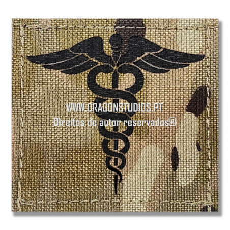 PATCH LASERCUT COMBAT MEDIC MULTICAM