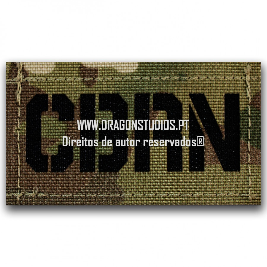 PATCH LASERCUT MULTICAM CBRN